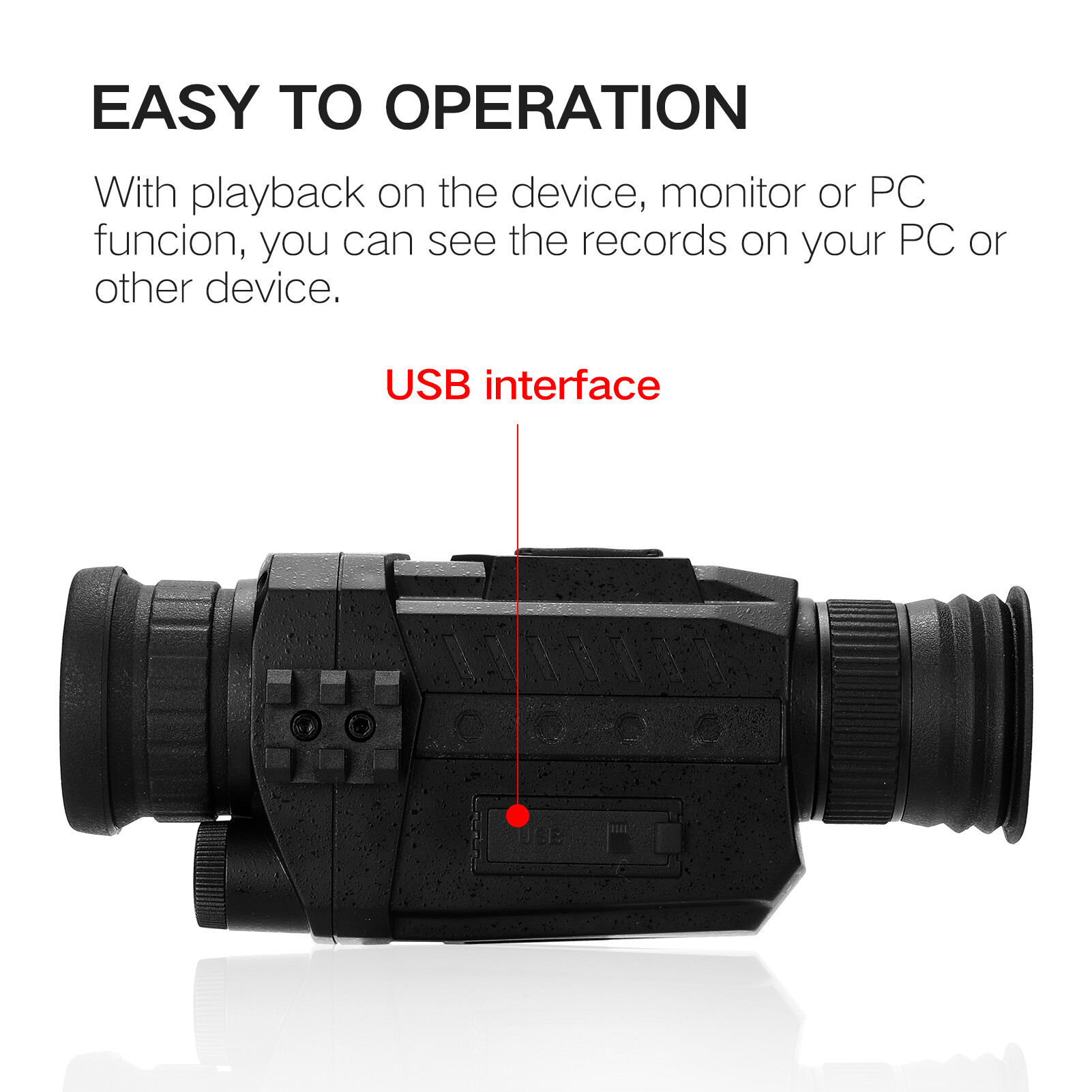 NV0535 Digital Night-Vision Device Infrared Monocular Night-Vision ...