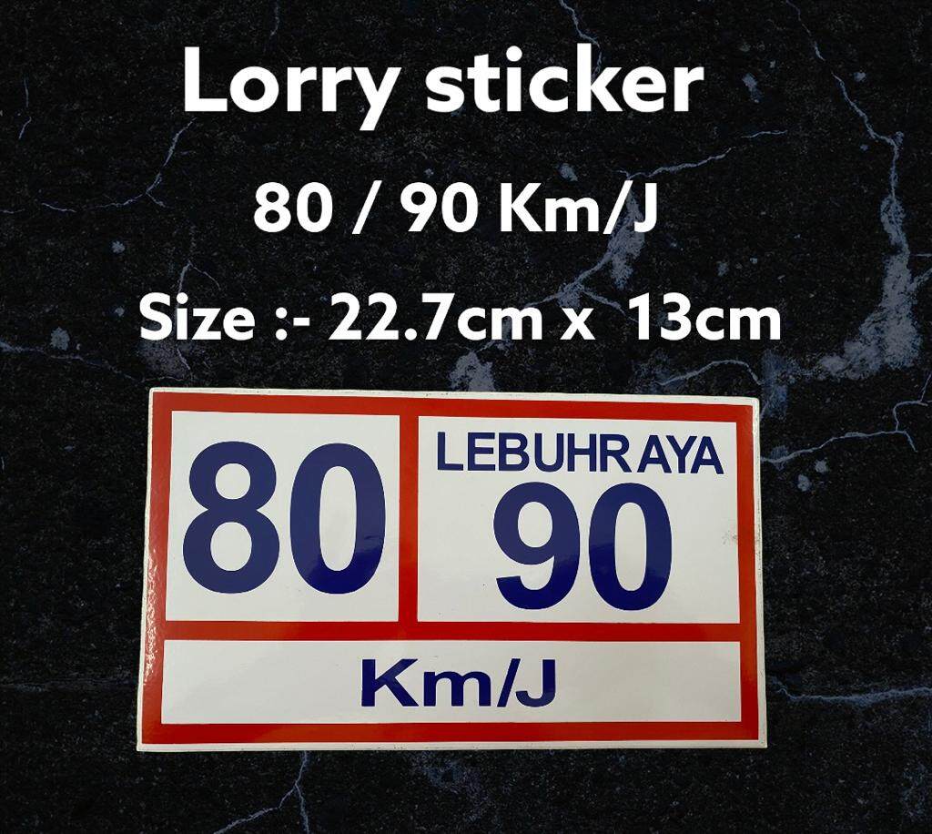 sticker puspakom #sticker lorry#stiker lori#70/80#80/90#sticker limit# ...
