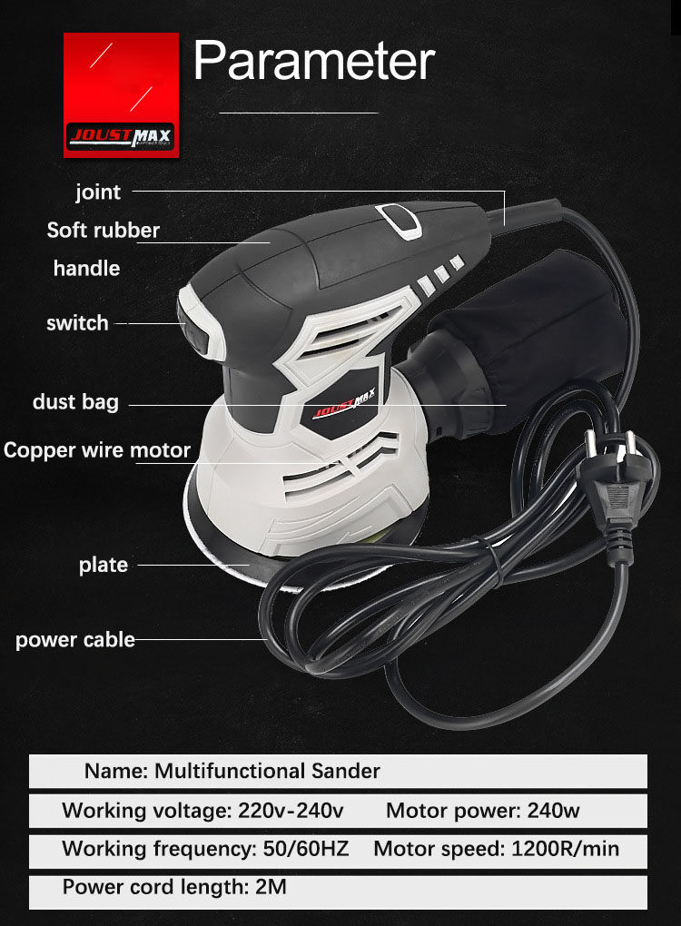XMDS Electric Sander เครื่องกระดาษทราย Wall Sander Wall Putty เครื่องขัดเครื่องมือไฟฟ้า ...