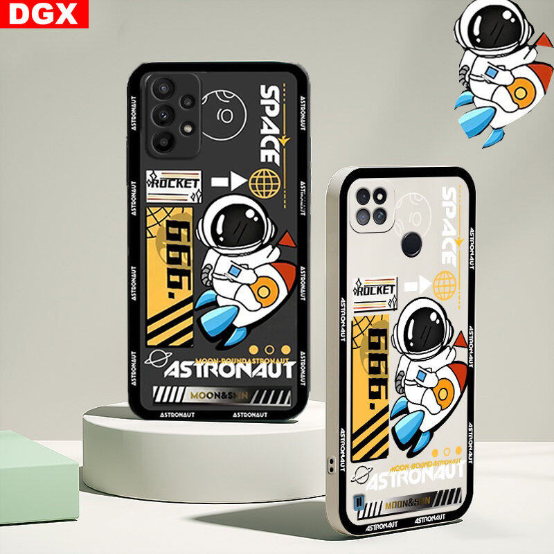 DongQi Trendy Mechanical Space นักบินอวกาศสำหรับ Samsung A13 Samsung A03 A03S A23 A22 A21S A12 ...