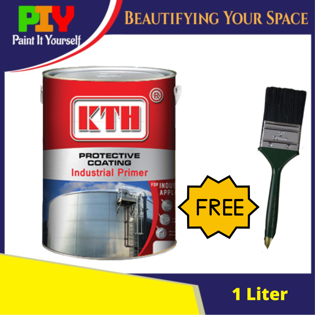 KTH Red Oxide Primer Anti Rust Anti Karat Undercoat kayu besi ...