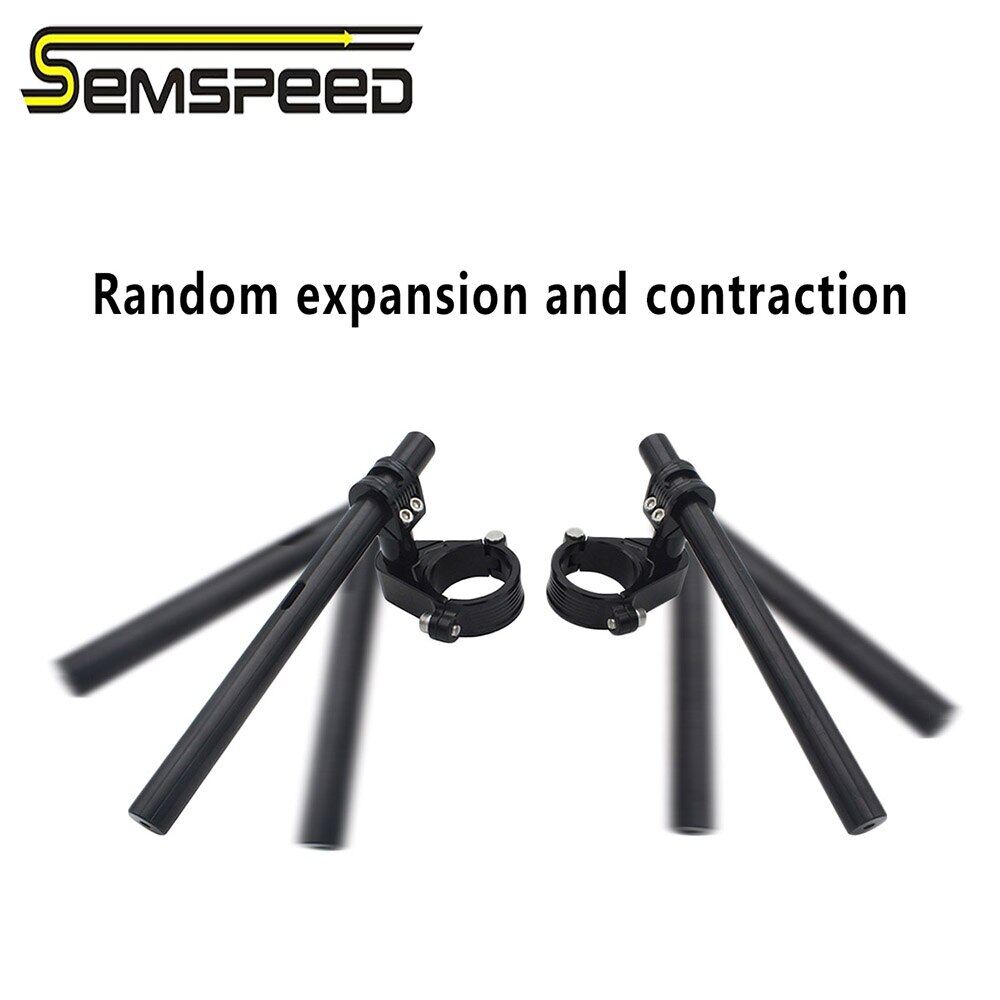48mm 51mm 53mm 58mm Motorcycle Handle Bar Adjustable Solid Handlebar ...