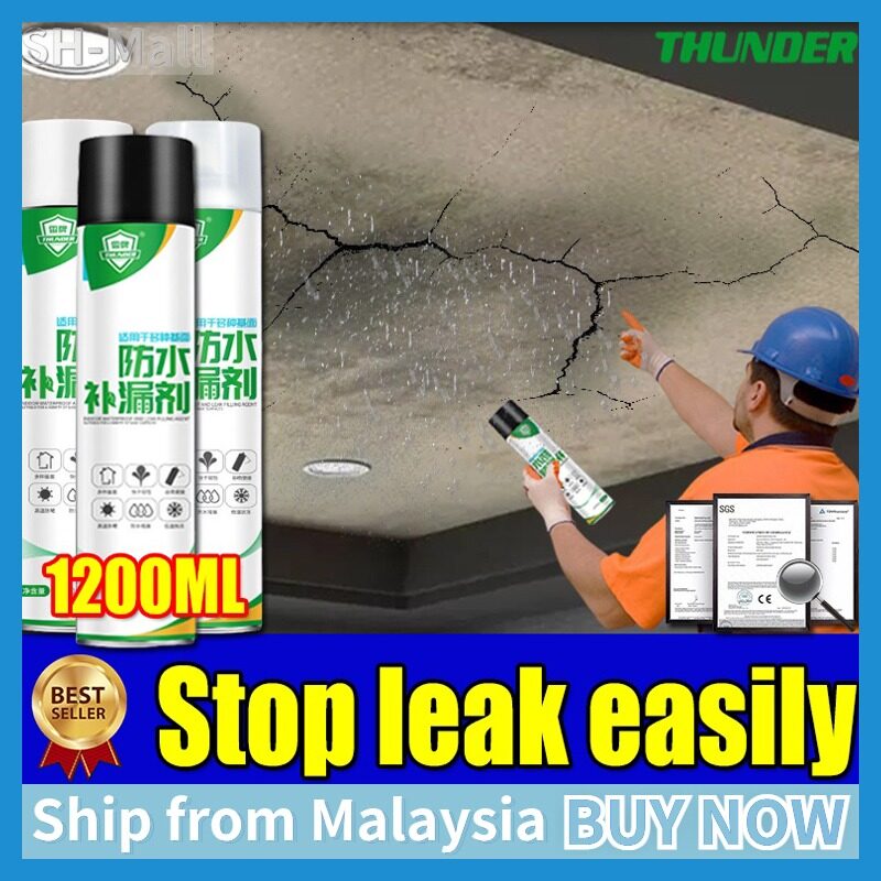 Rapid Stop Leaking Spray Waterproof Spray Fast Leak Seal Repair Spray ...
