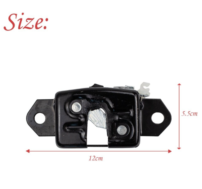 HYS Nissan Navara D40 Rear Boot Lock Tailgate lock Truck Lid Lock ...