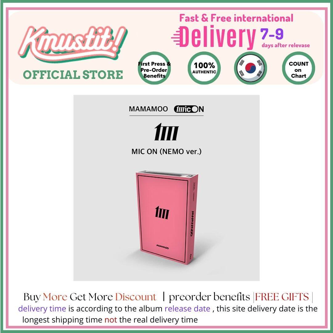 MAMAMOO - mini 12th album [MIC ON] (NEMO ver)⭐️KMUSTIT kpop pre order ...