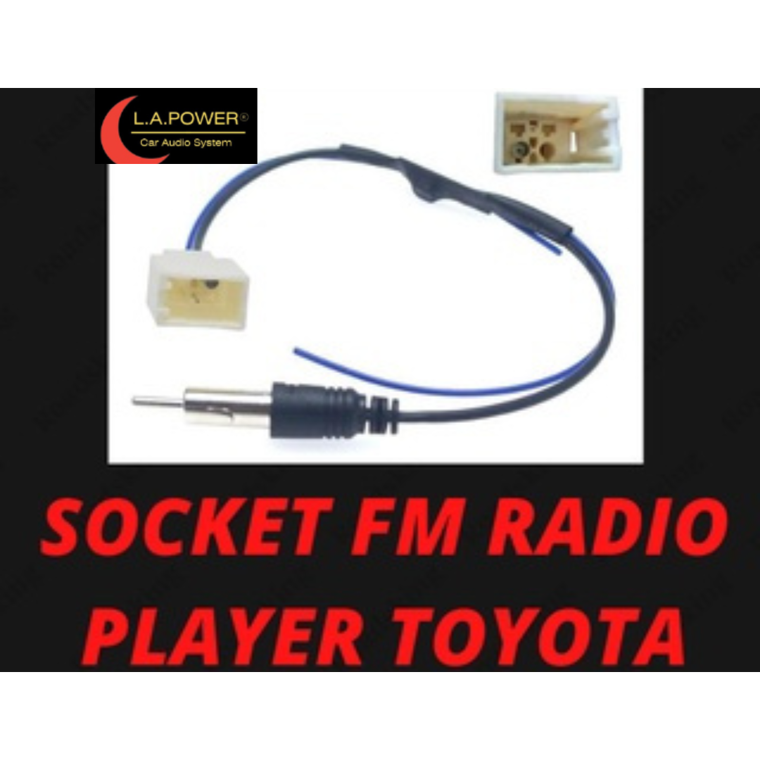 CAR AUDIO SOCKET PLAYER MALE FEMALE PERODUA MYVI ALZA ARUZ BEZZA TOYOTA ...