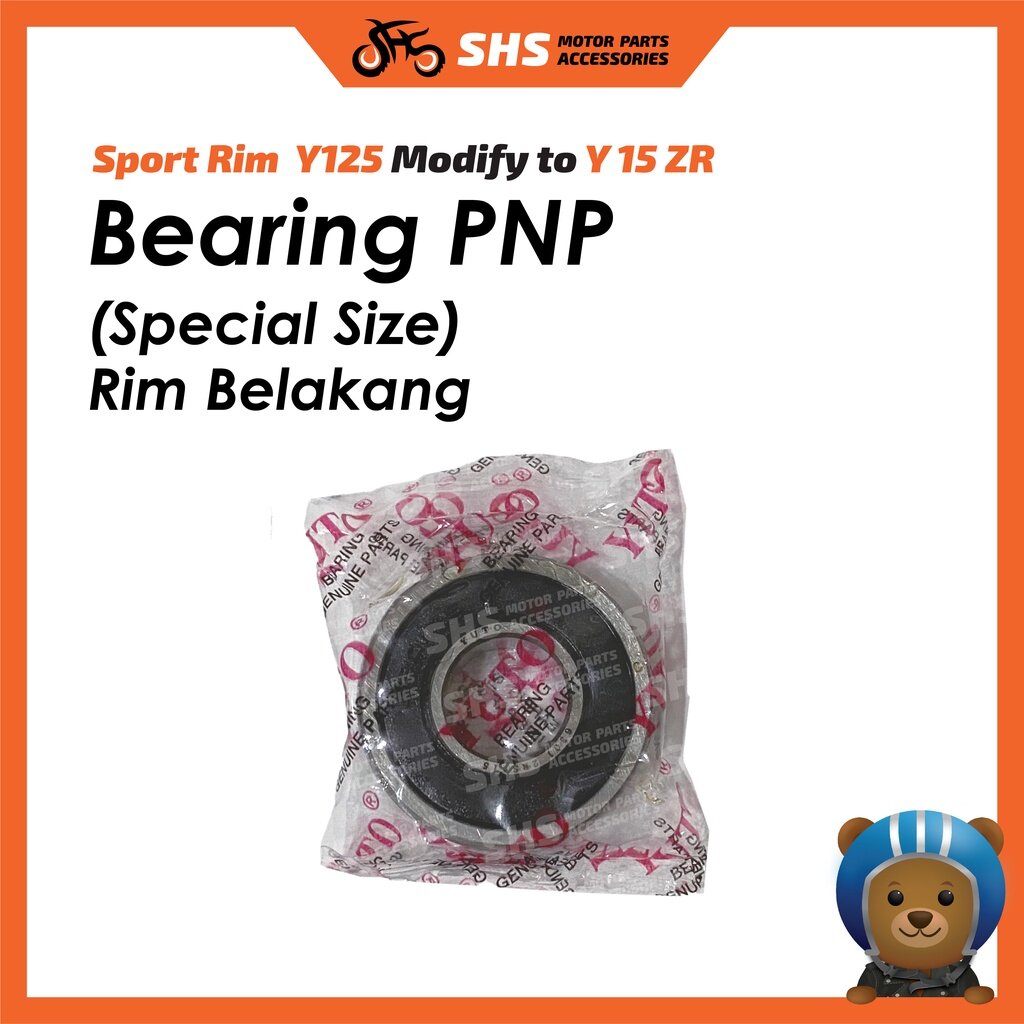 Bearing PNP (Special Size) Rim Belakang Back Sport Rim Y125 Modify to ...