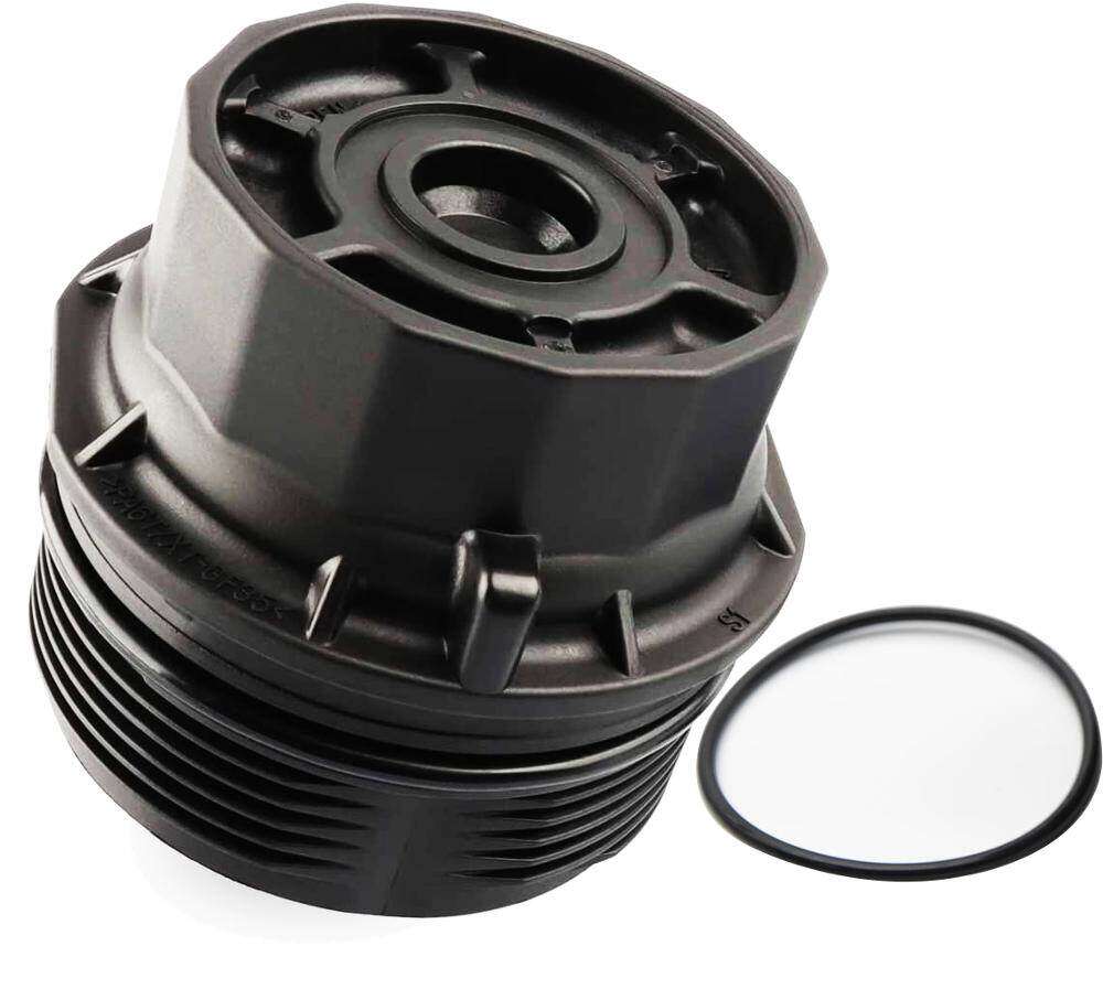 New Black Oil Filter Housing Cap 15620-37010 1562037010 Fit For Toyota ...