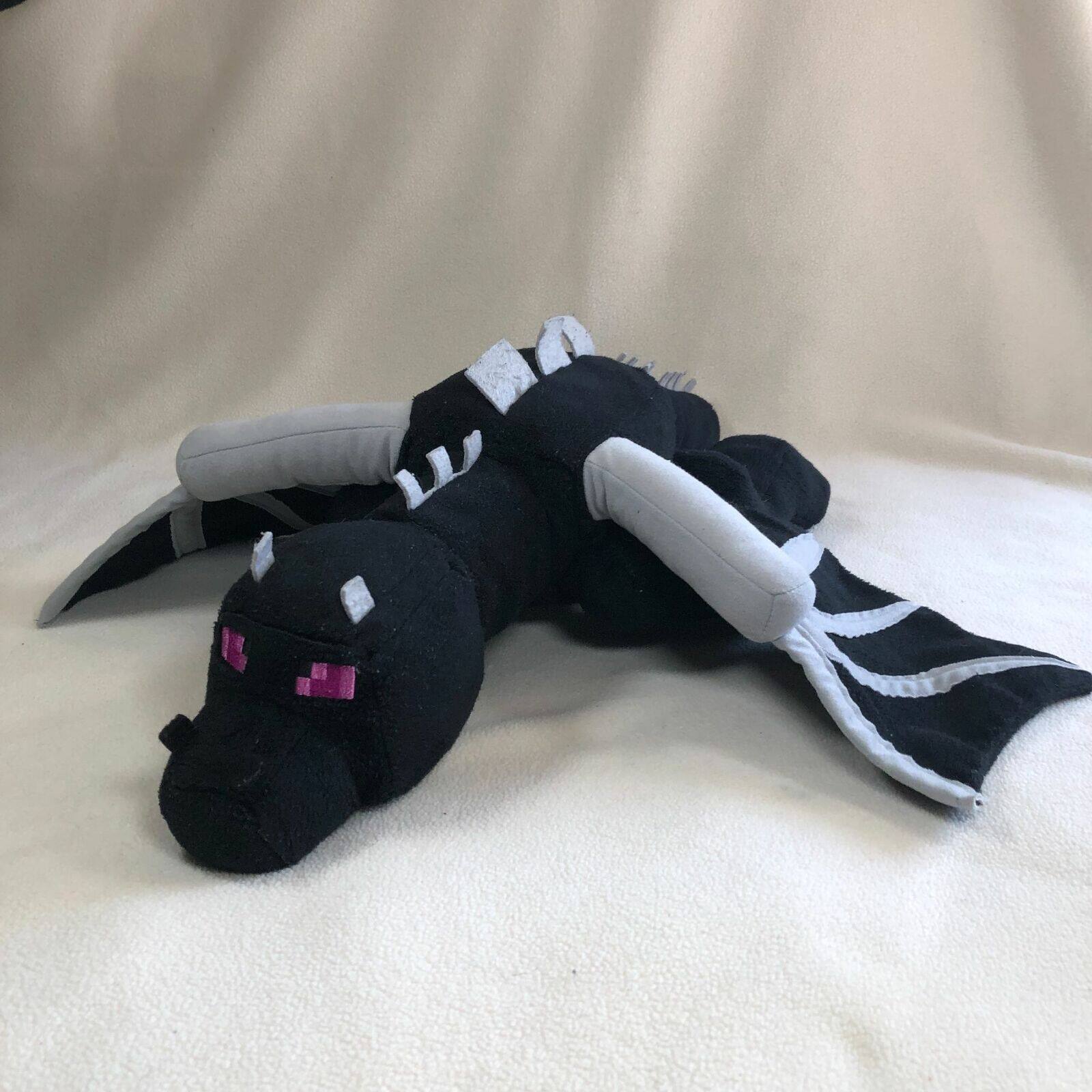 Minecraft Black Ender Dragon 24 In Super Deluxe Mojang Jinx Stuffed ...