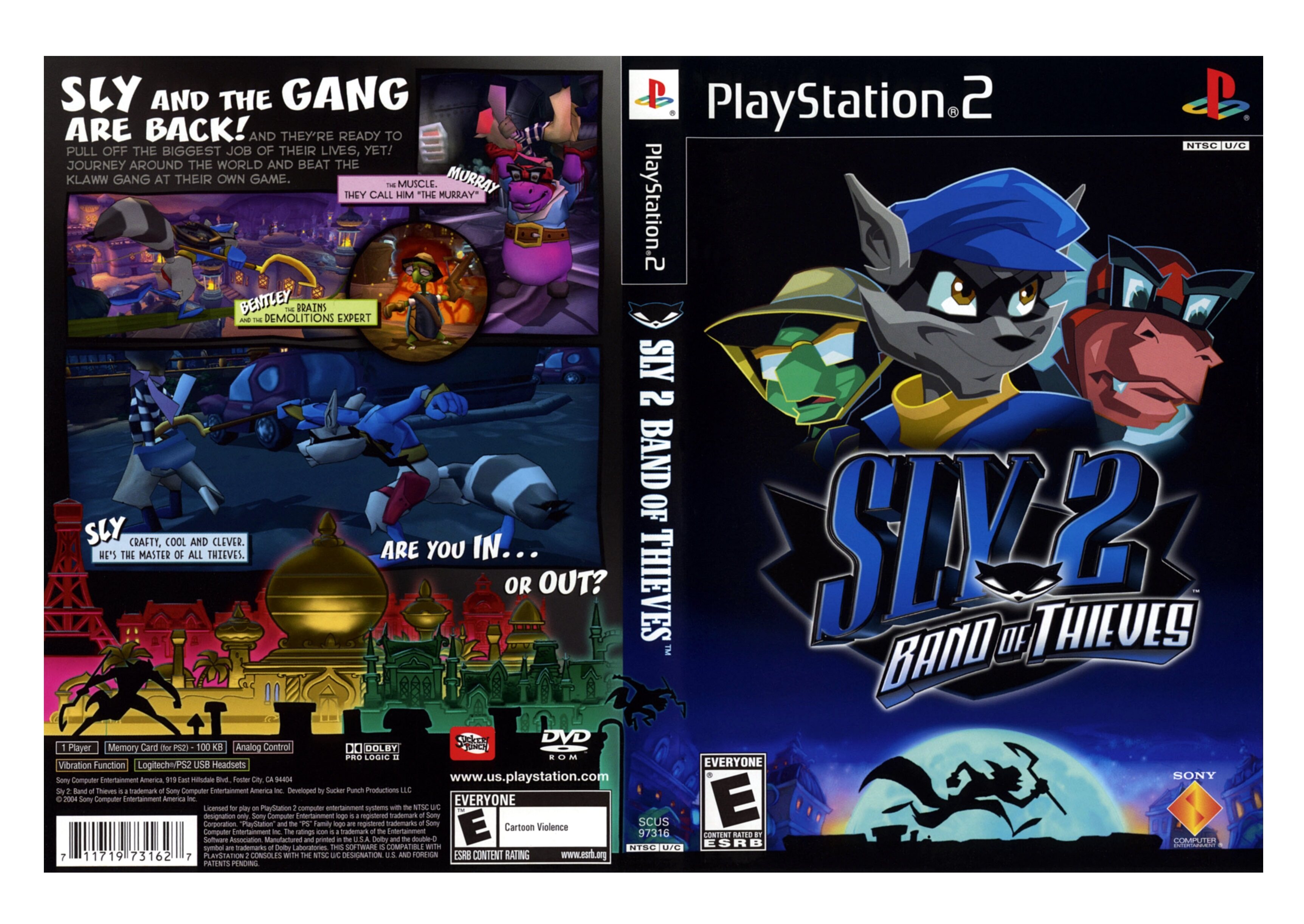 PS2 Sly 2 Band Of Thieves (DVD Game) | Lazada