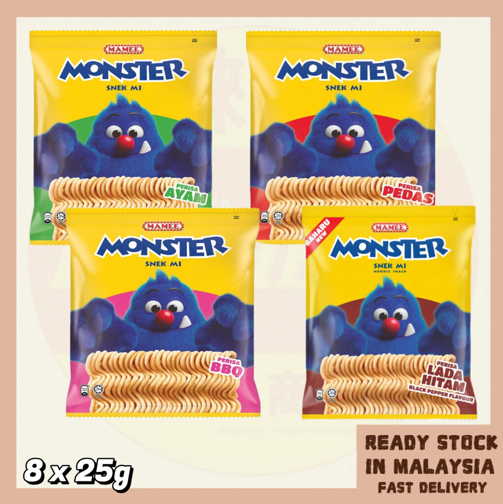 Mamee Monster Family Pack (8x25g) | Lazada