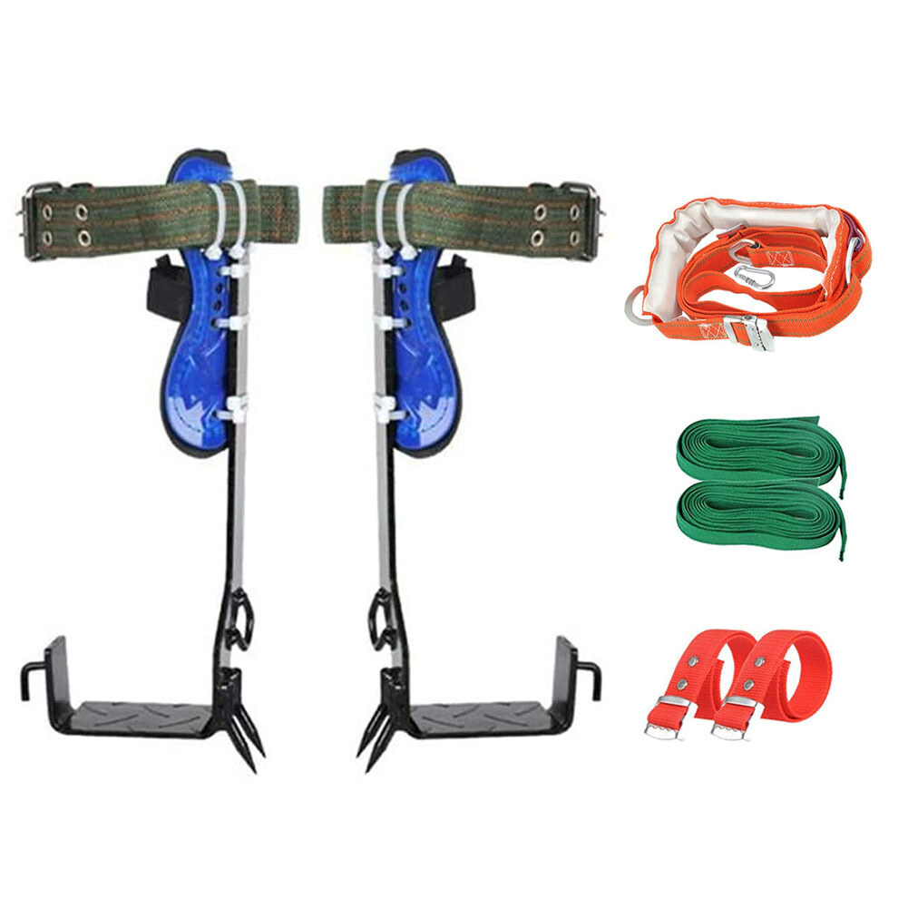 Tree Climbing Spike Set Tree Climbing Gear Pole Climbing Gears Set tree-climbing-spike-set-tree-climbing-gear-pole-climbing-gears-set
