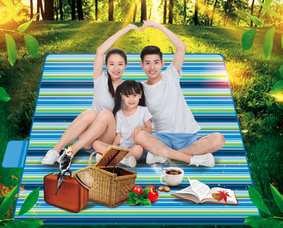 Waterproof Foldable Picnic Carpet Tikar Berkelah 可折叠式防水野餐垫 | Lazada