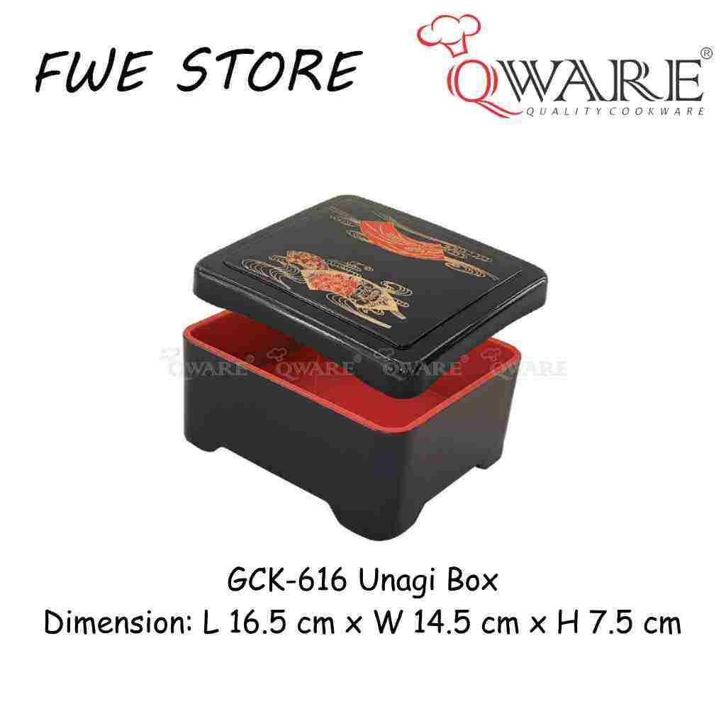 Qware Unagi Box / Bento Box / Set Rice Box / Japanese Food Box ...