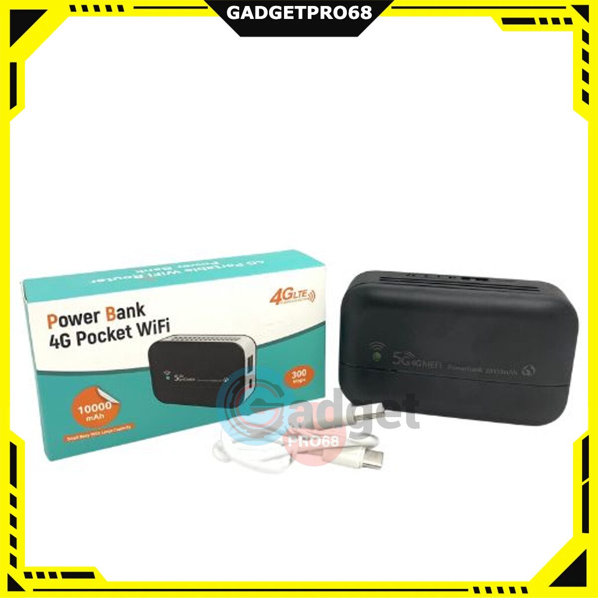 MODIFIED 4G LTE MiFi PW100 Pocket WiFi Powerbank Unlimited Wi-Fi MiFi ...