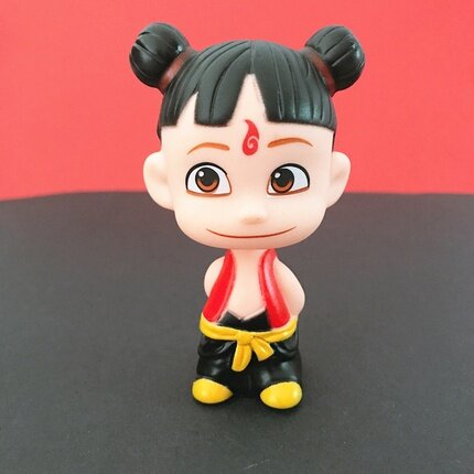 [Ready Stock] Nezha Little Cute Mini Kids Cartoon Cake Topper ...
