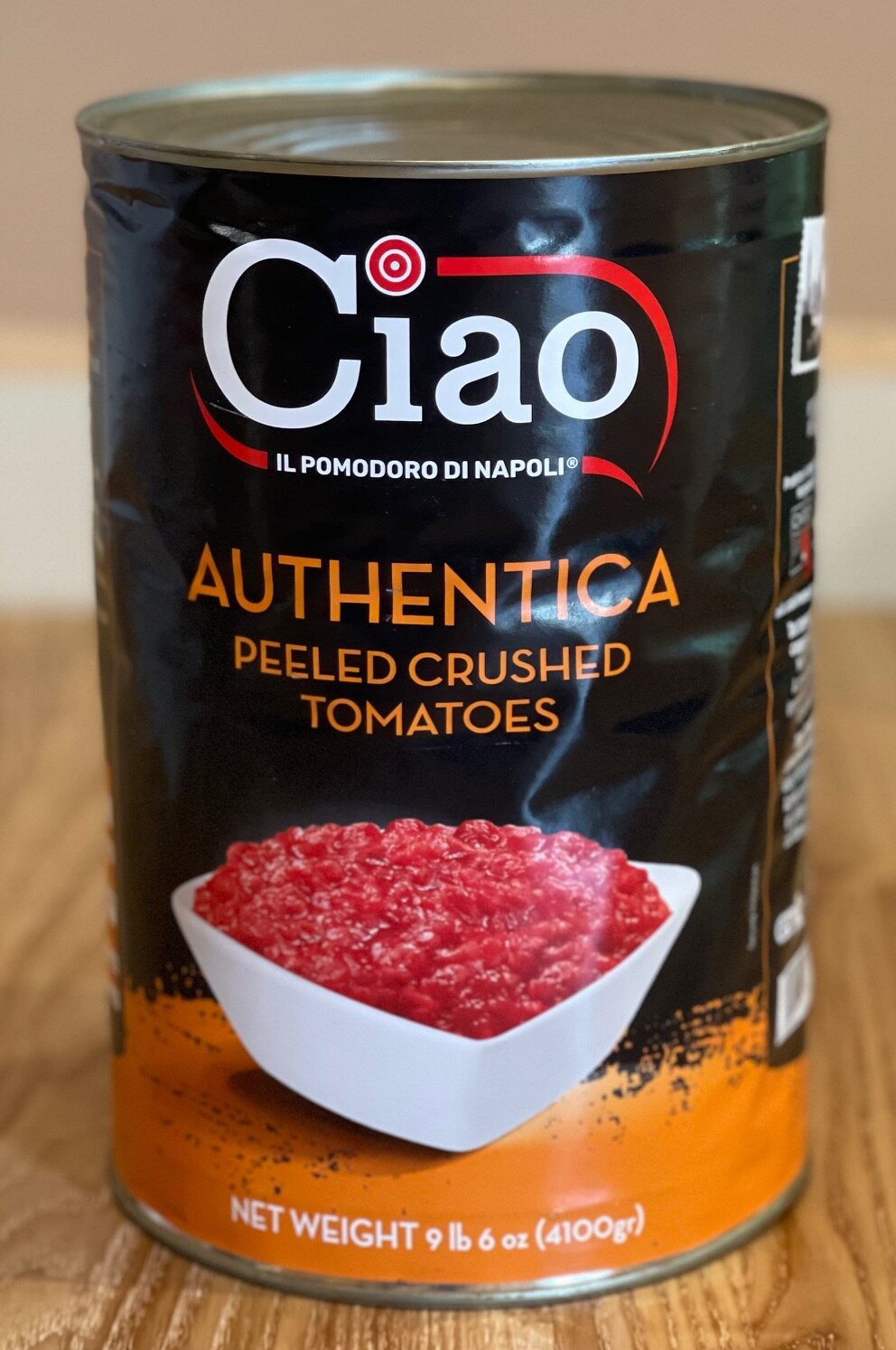 Ciao Pizza Sauce di Pomodoro in Succo/Crushed Tomato 4.1kg [Halal ...