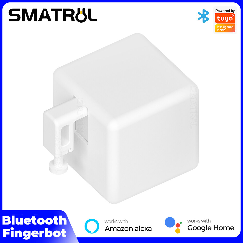 SMATRUL Smartlife/Tuya Wireless Switch Bot Smart Bluetooth Finger Robot Fingerbot Switch Button ...