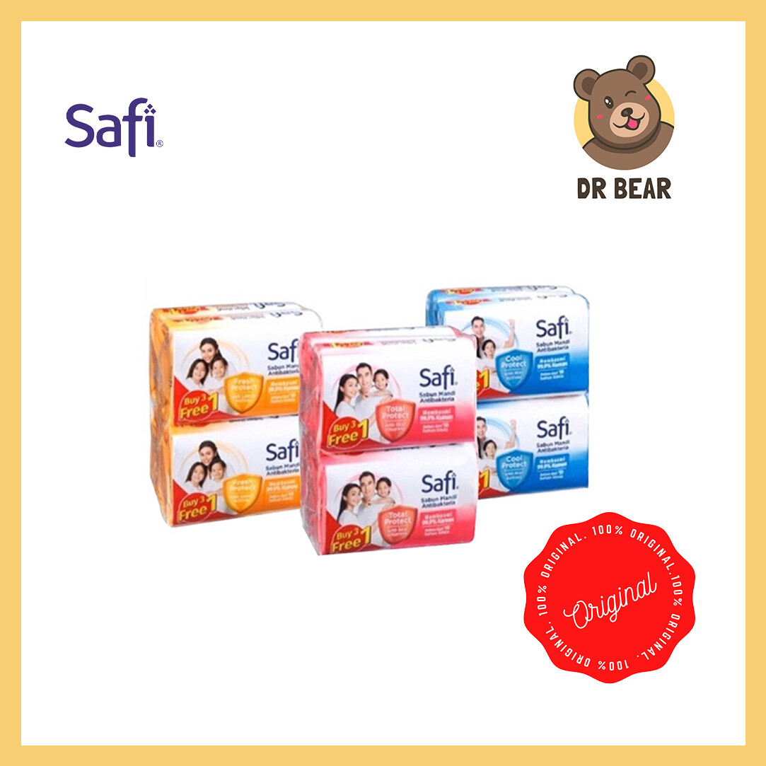 Safi Antibacterial Bar Soap Buy 3 Free 1 (100g x 4) | Lazada