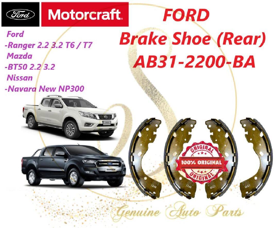 100% ORIGINAL FORD Motorcraft Brake Shoe (Rear) AB31-2200-BA Ford ...
