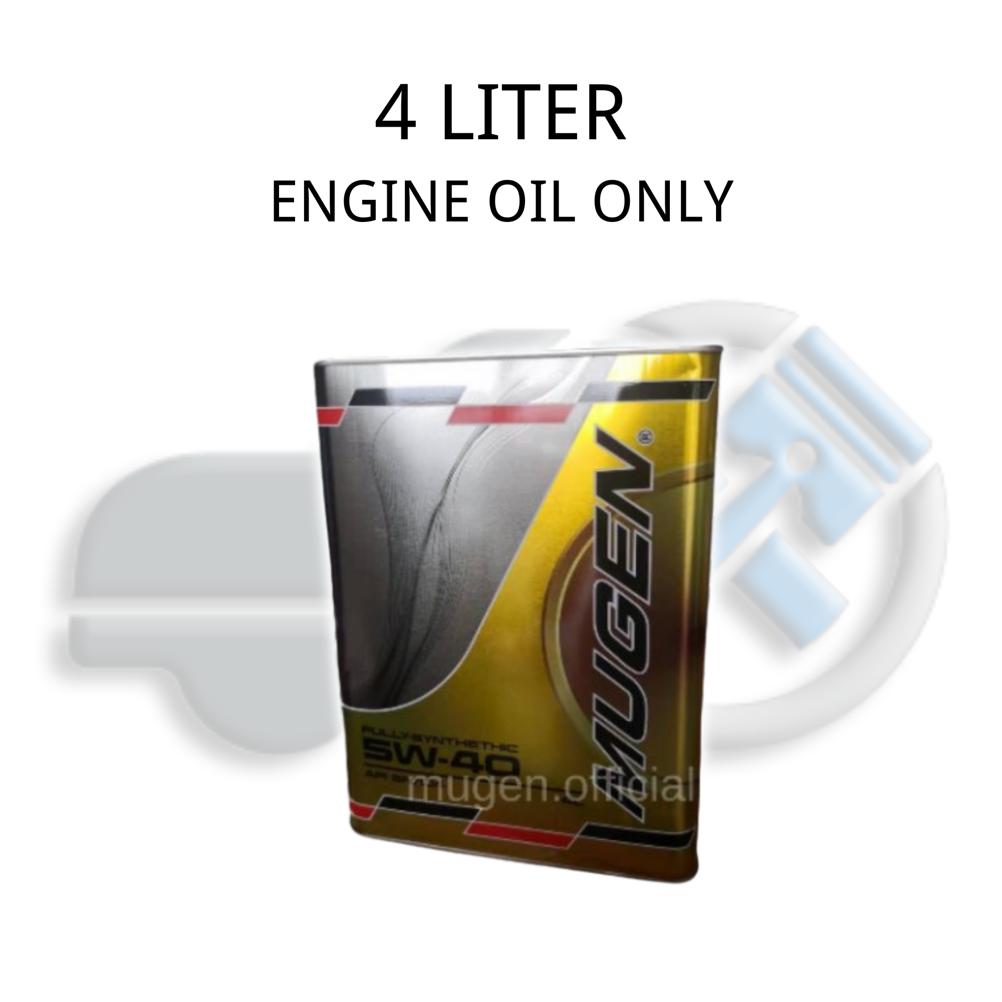 Mugen Fully Synthetic SN 5w-40 Car Engine Oil (4L) Premium Multigrade ...