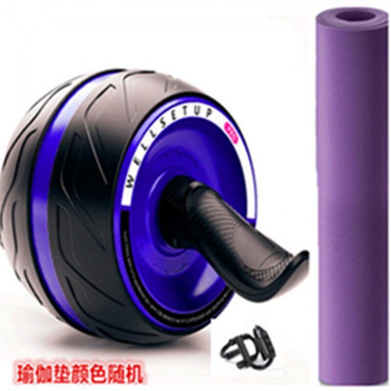 Four-wheeled abdominal exercise wheels beginner's automatic rebound ...