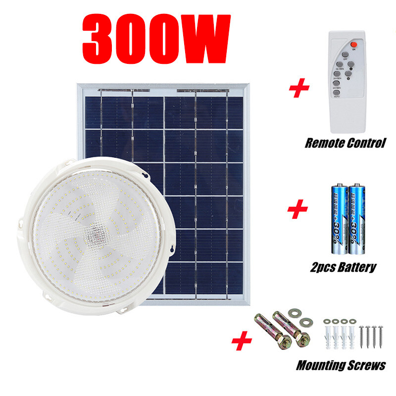 LED Solar Ceiling Light Pendant Light 300w 500w 1000w 1500w Solar ...