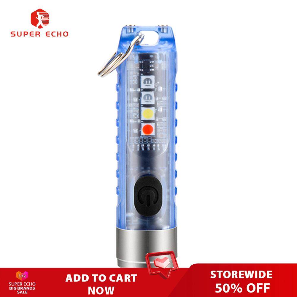 Camping SST20 LED Mini Keychain Flashlight Waterproof 400lm UV Purple ...