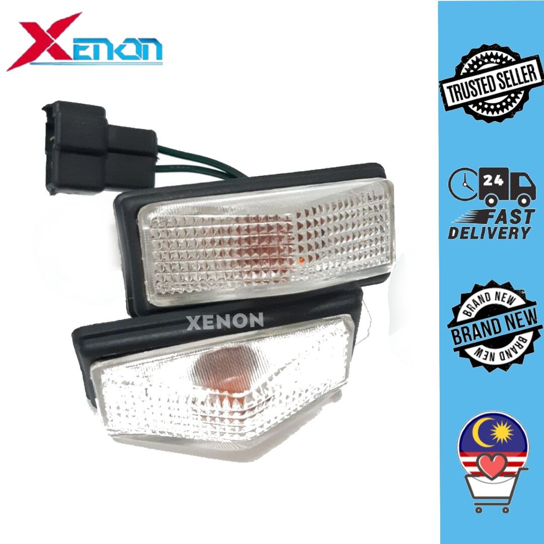 Proton iswara / saga fender lamp white colour | Lazada