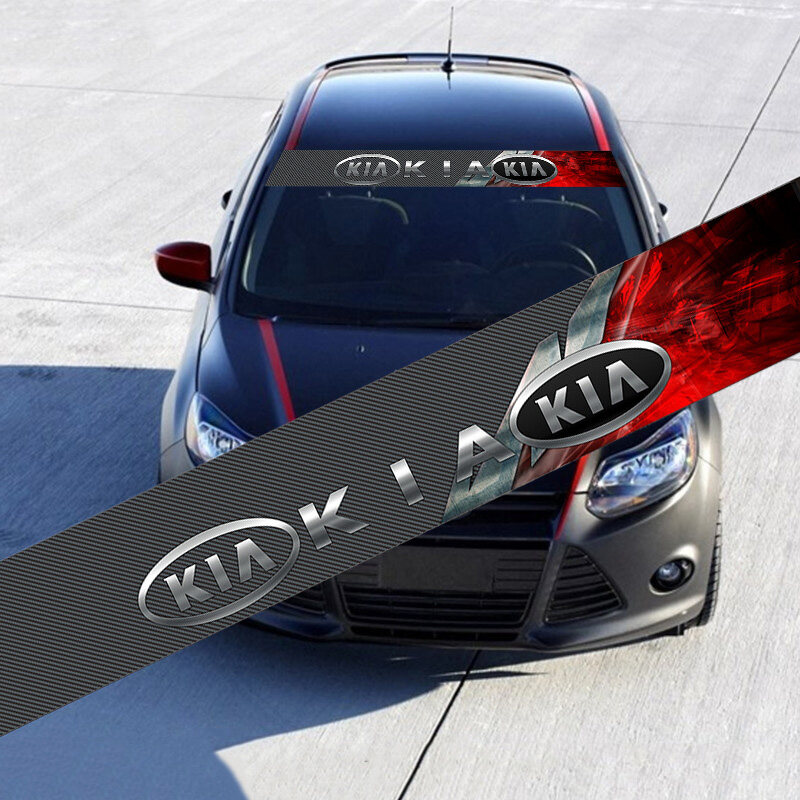 สติกเกอร์ติดกระจกหน้ารถยนต์,สติ๊กเกอร์แต่งรถสำหรับ KIA K2 K3 K5 KX3 KX5ริโอสปอร์ตเกอร์ Sorento ...