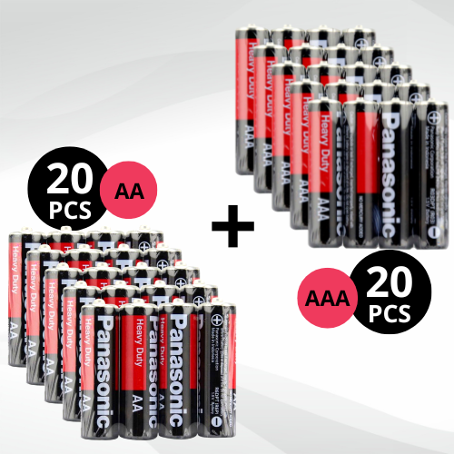 Panasonic heavy duty/Extra AA / AAA / D2 Battery 100% Original. | Lazada