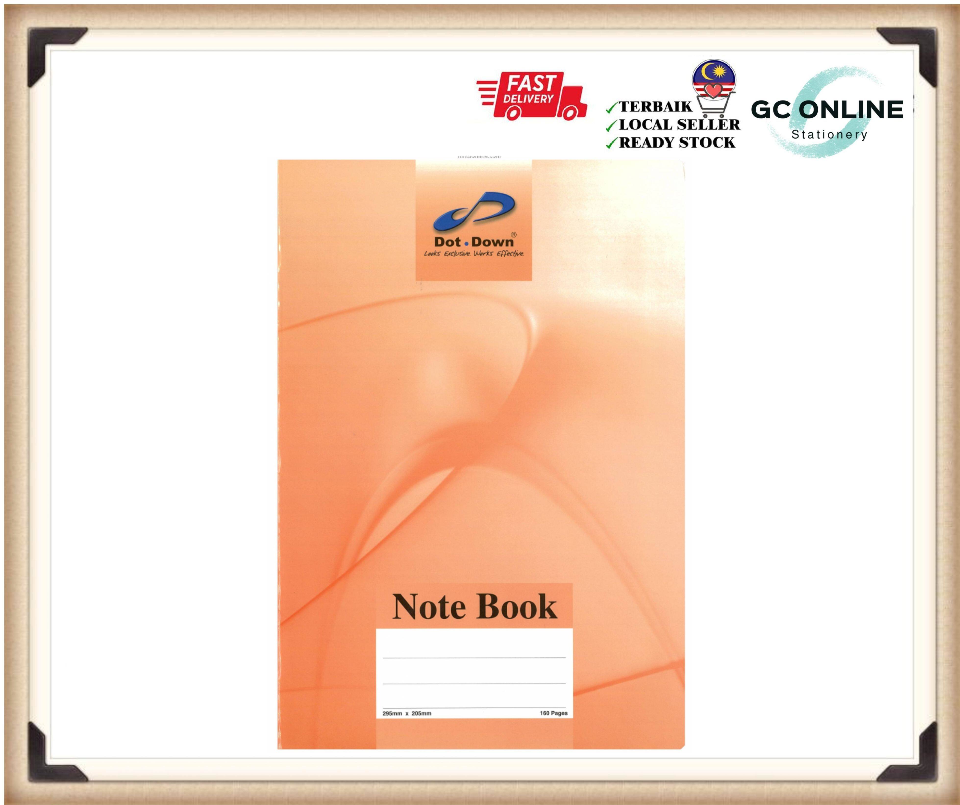 Dot Down DD1104 A4 Note Book / Buku Penulisan 80p / 100p / 120p / 160p / 200p | Lazada