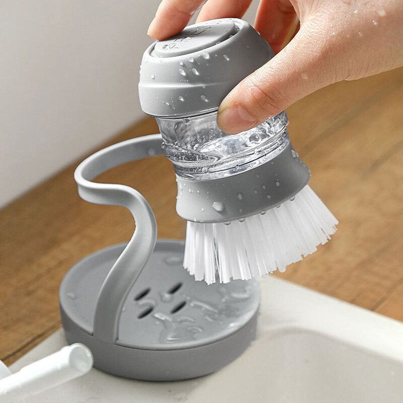 Tsuki กดพิมพ์อัตโนมัติ Liquid Filling แปรงขัดหม้อแปรงทำความสะอาดฐาน ...