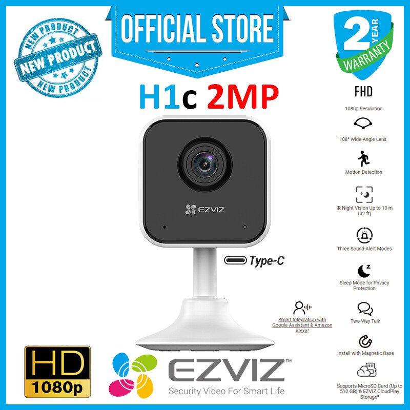 EZVIZ H1C HD 1080P Resolution Indoor Wireless Security Camera | Lazada