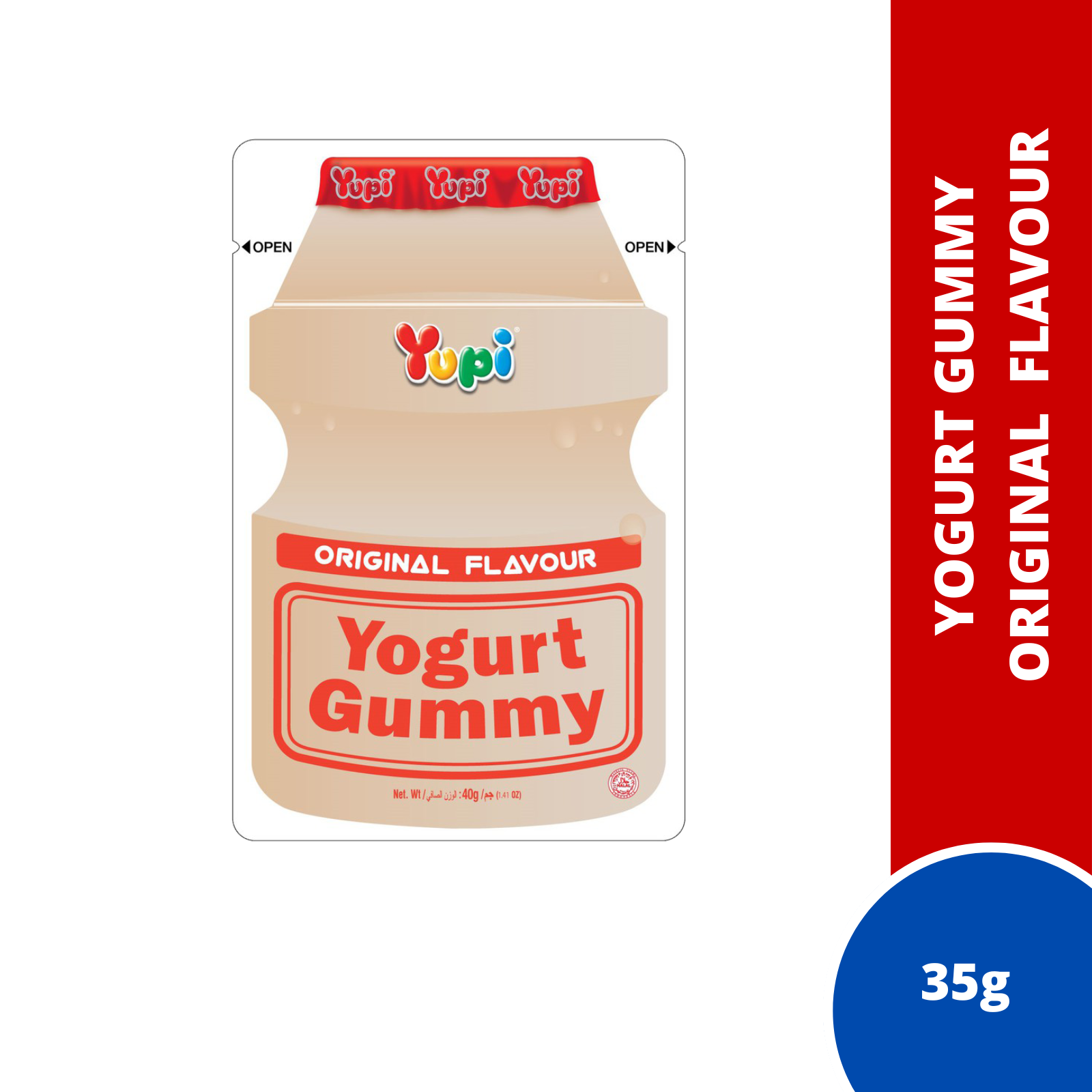 Yupi Yogurt Original Gummy (35g) | Lazada
