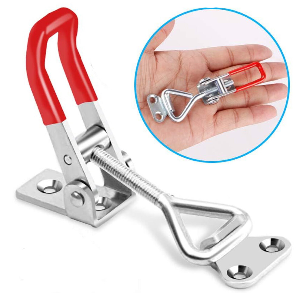 Quick Release Latch Catch Toggle Clamp Adjustable Lock Clamp Heavy U ...