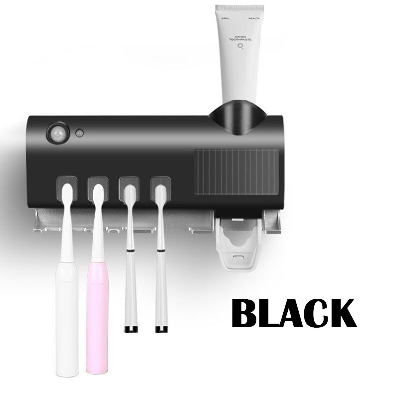 Toothbrush Sanitizer Holder Smart Infrared Ultraviolet Auto Sterilizer ...