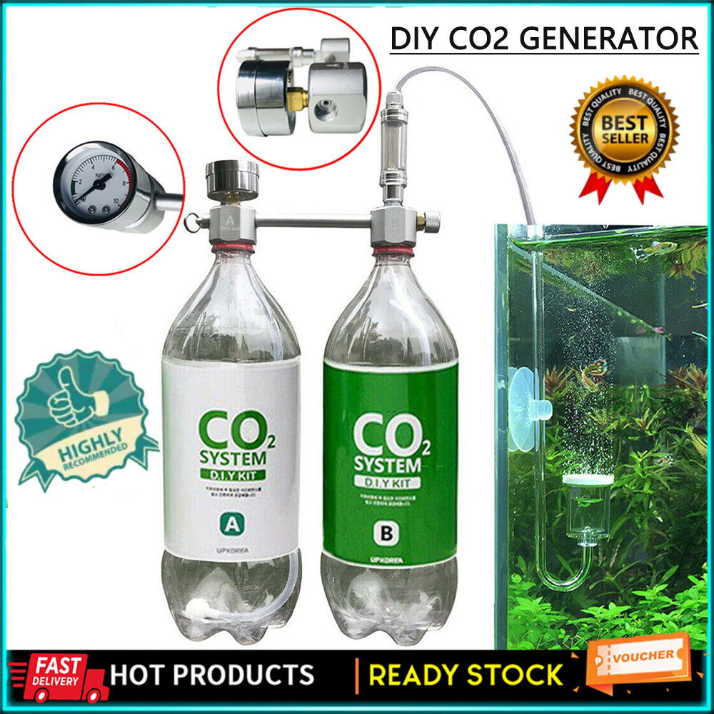 【In Stock+High Quality】TTLIFE CO2 Generator for Plants Aquarium DIY CO2 ...