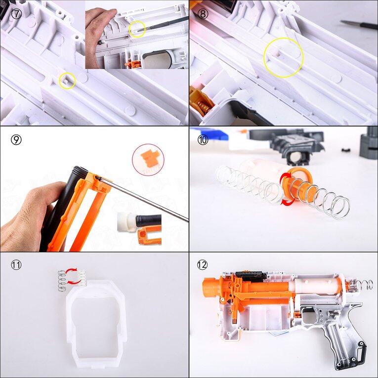 Oh WORKER modification อัพเกรด retaliator Spring N-Strike Elite ...