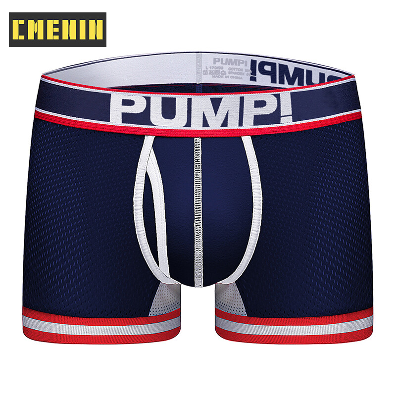CMENIN Official Sotre Boxer For Men Panties (1 Pieces) PUMP Lưới mềm ...