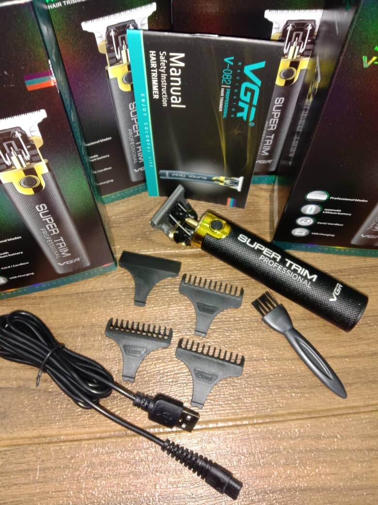 VGR 082 OUTLINER CORDLESS RECHARGEABLE BEARD BODY HAIR CLIPPER TRIMMER ...