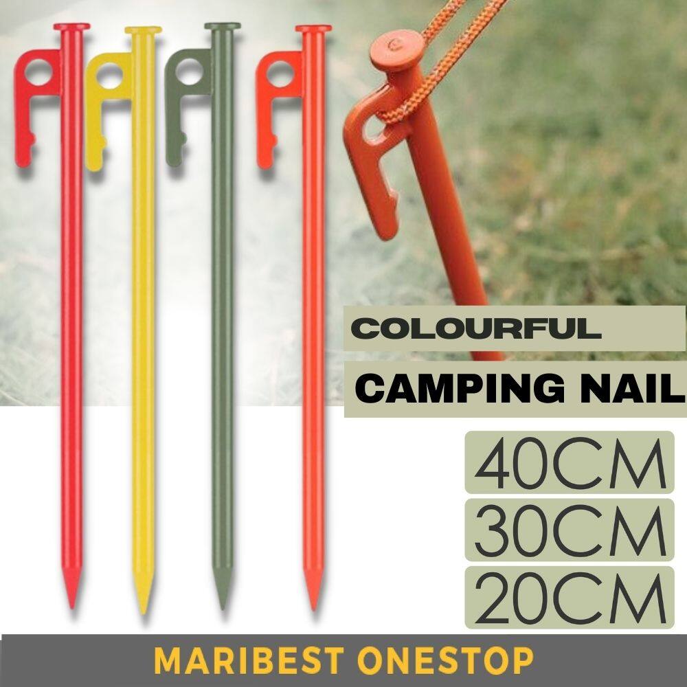 40/30/20cm Peg Stake Camping Peg Ground Nail Tent Peg Flysheet Peg ...