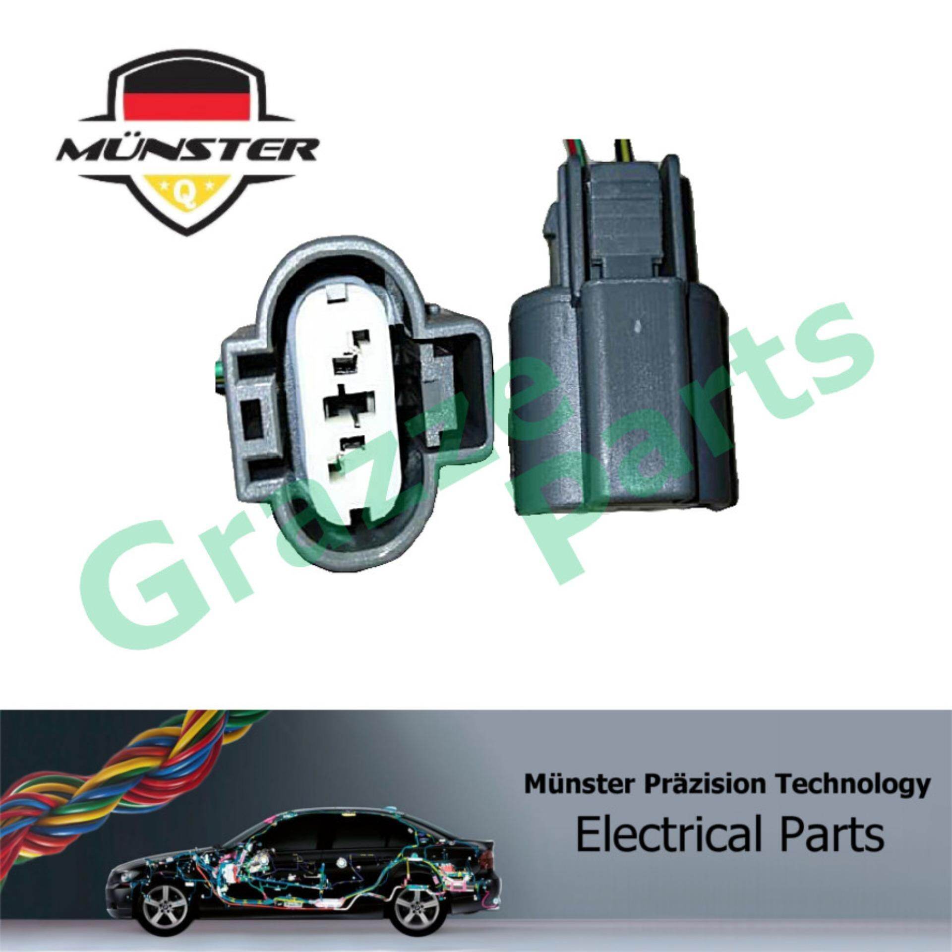 Münster 2-Pin Socket Knock Sensor MN001 Proton Wira Satria Putra | Lazada
