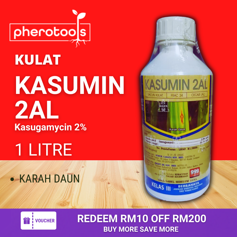 Pherotools Halex KASUMIN 2AL (1L) RACUN KULAT Sesuai untuk Karah Daun l ...