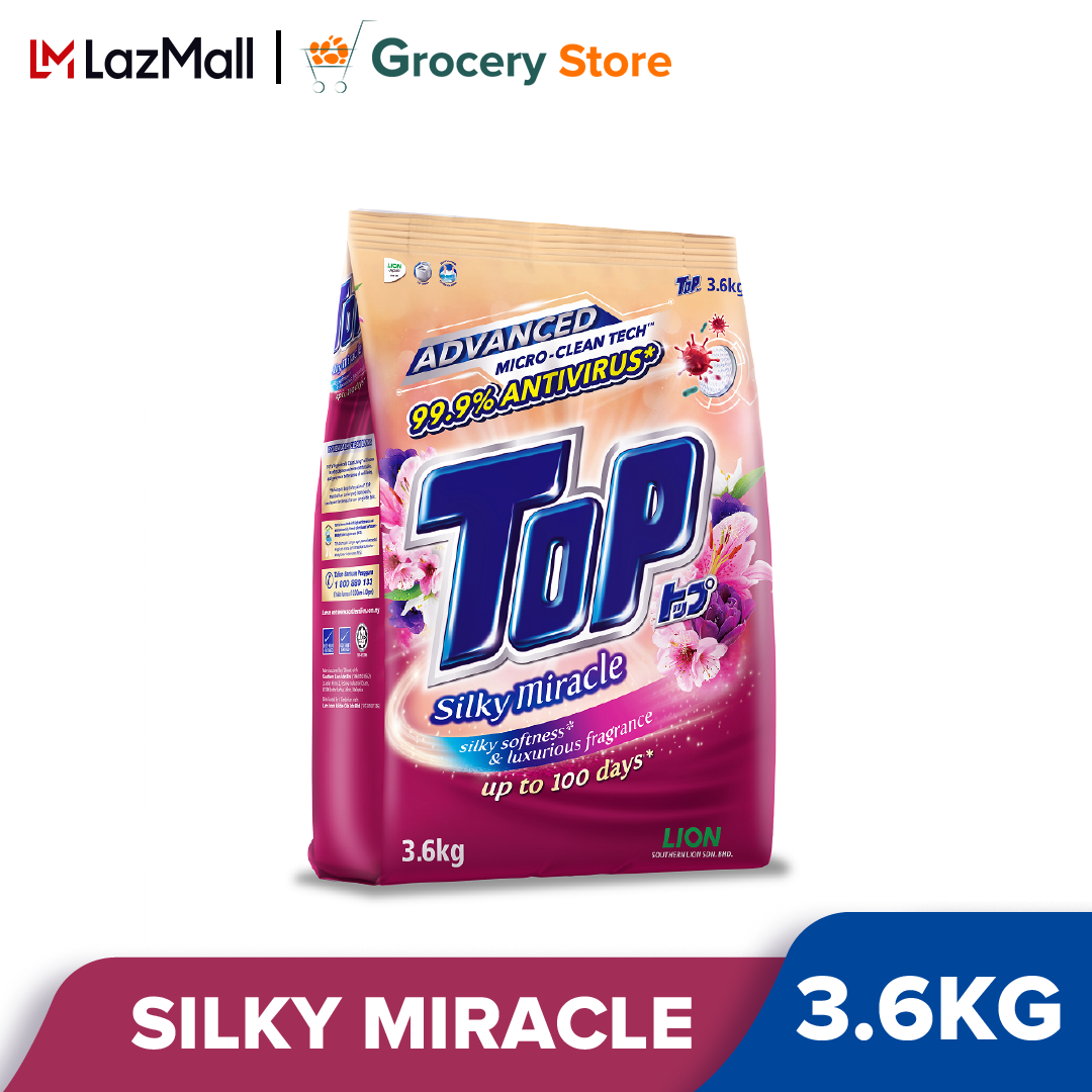 TOP Advance Micro-Clean Tech With 99.9% Antivirus Silky Miracle Powder ...