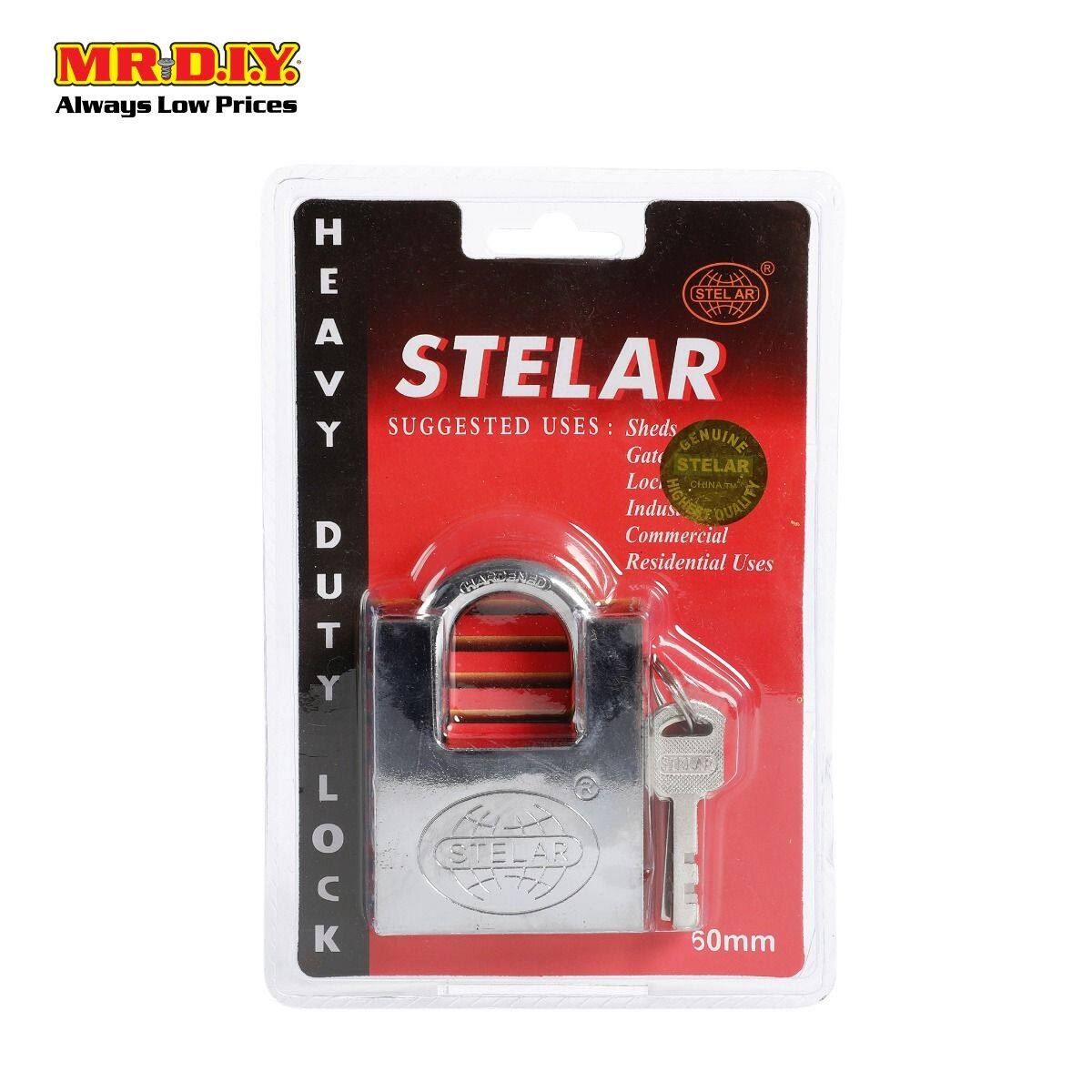 STELAR Heavy Duty Padlock 60mm | Lazada