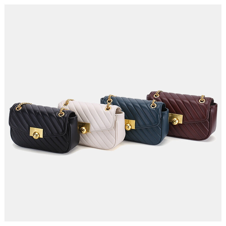 Diamond Chain bag Simple package vintage Messenger bag Shoulder Bags ...