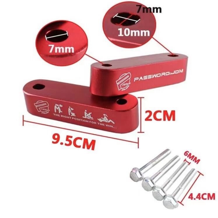 Universal Engine Cover Gasket JDM Pword Car Billet Aluminum Racing Hood ...