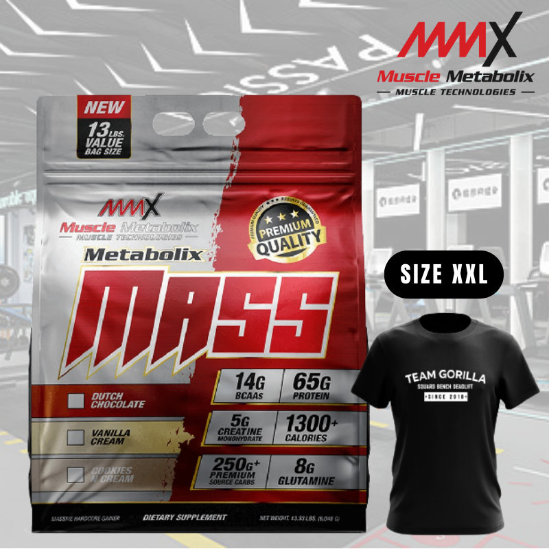 MMX Mass Gainer Halal Mass Mmx Metabolix Mass Gainer Bulking Naik Otot ...