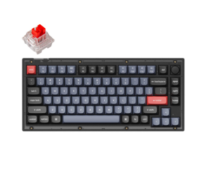 # Keychron V1 QMK Custom Mechanical Keyboard - Fully Assembled Knob ...